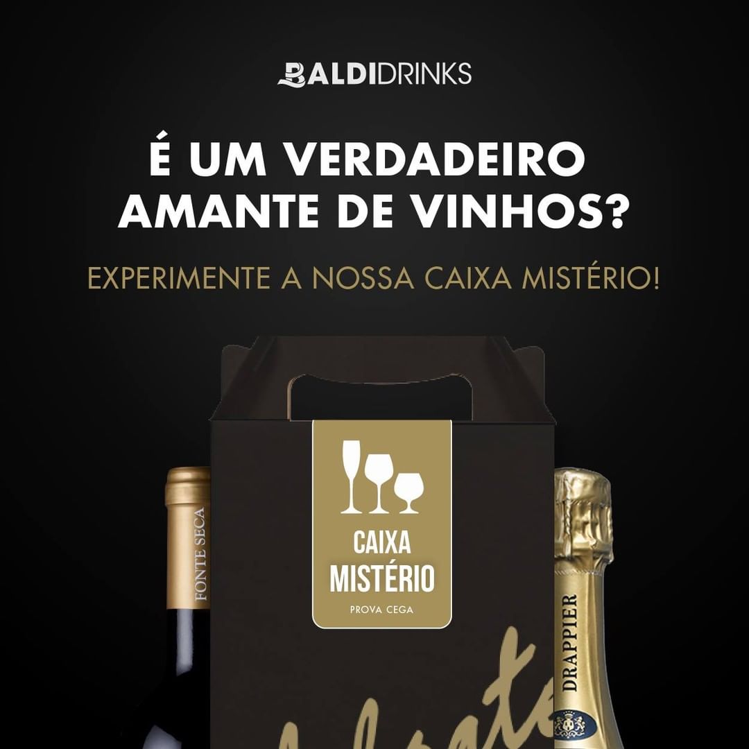 Caixa Mistério BALDI Drinks: uma experiência única para os sentidos